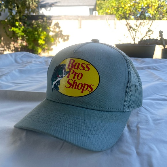 Bass Pro Shops | Accessories | Bass Pro Shops Trucker Hat Teal | Poshmark